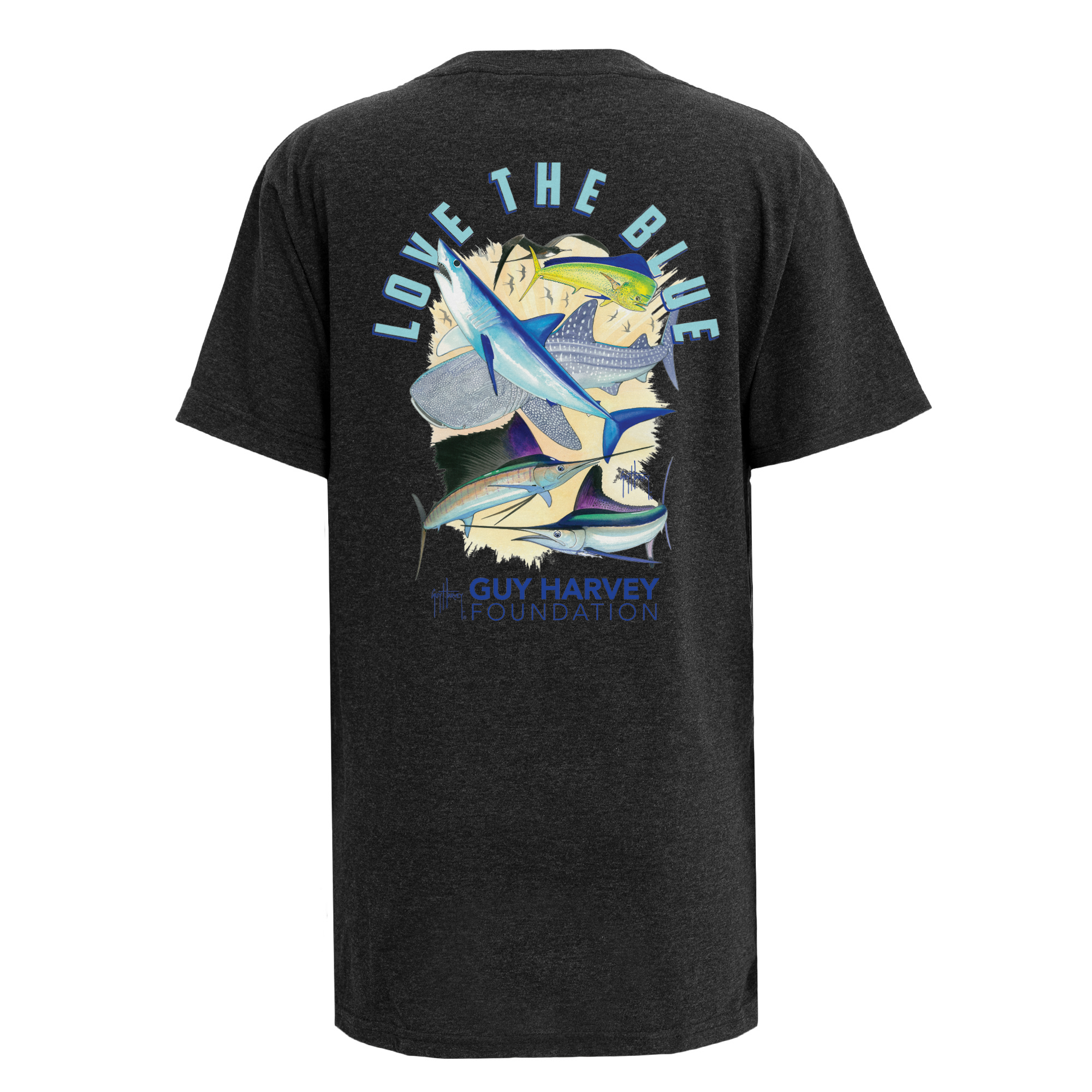 Guy Harvey Foundation Love the Blue Yout Classic T-Shirt – Recover Brands